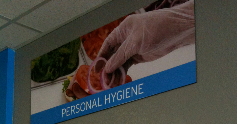 Personal Hygiene Sign - Envisionary Images