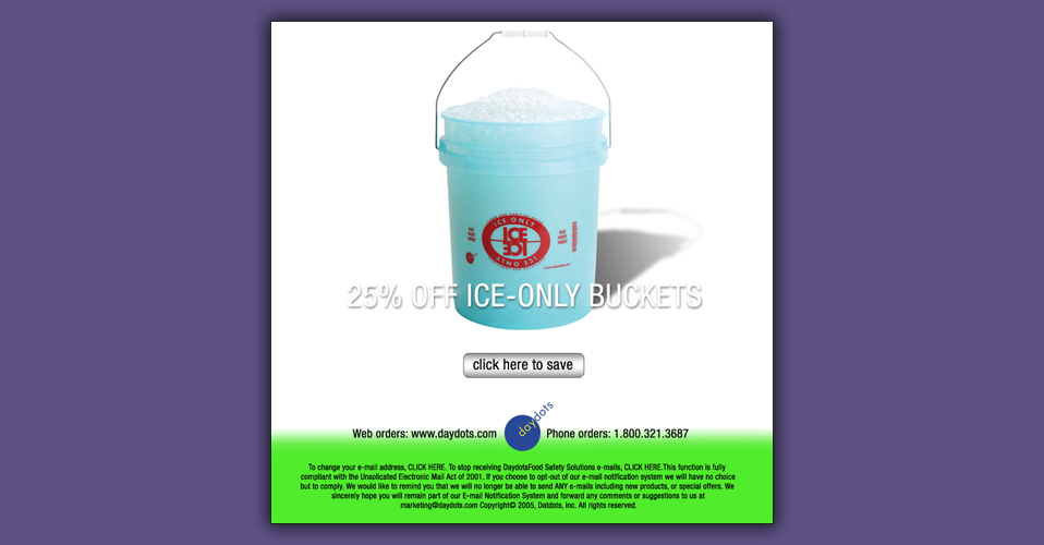 Ice Only Bucket - Email - Envisionary Images