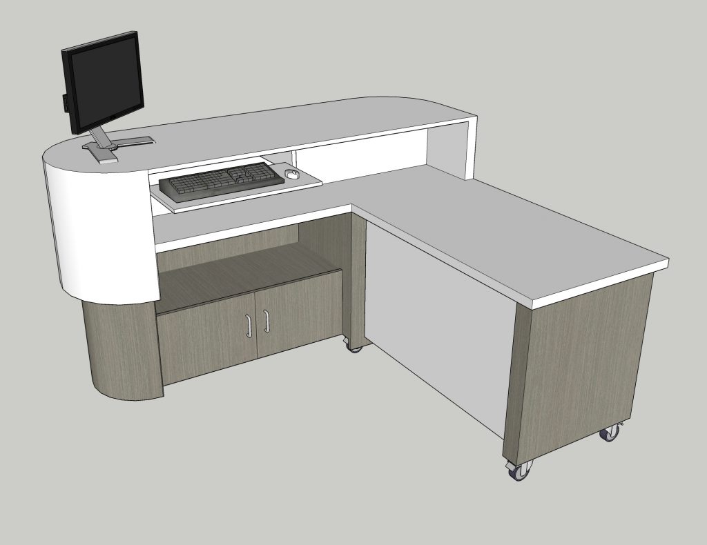 6ft By 6ft Standing Work Station - Envisionary Images